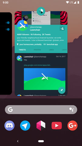 Lawnchair: No clever tagline needed